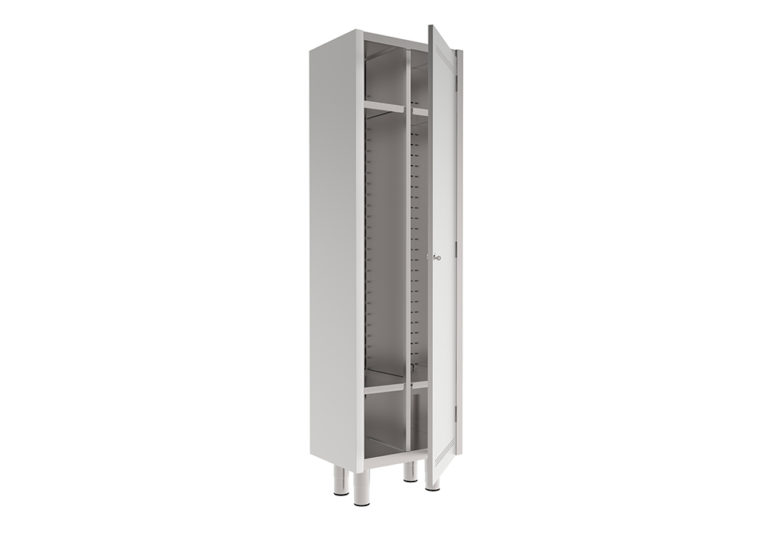 Wardrobe lockers with double partition and 1 module - Primaer
